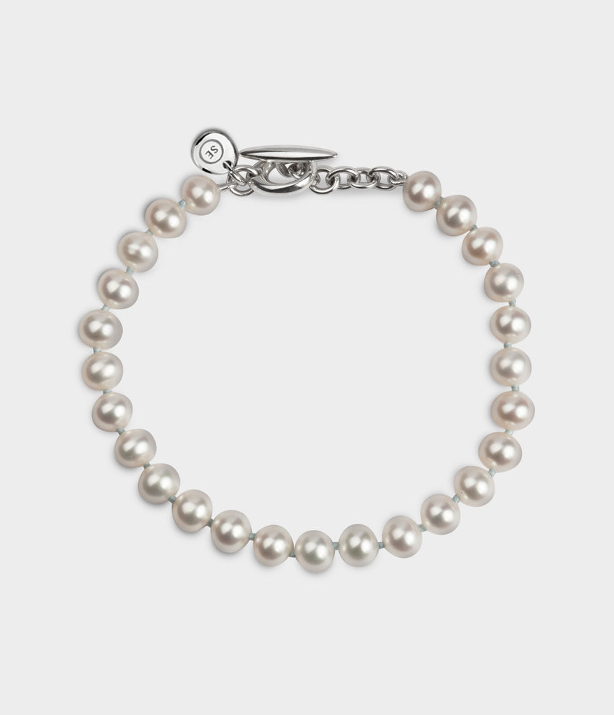 Hope Round Pearl Bracelet – Stephen Einhorn